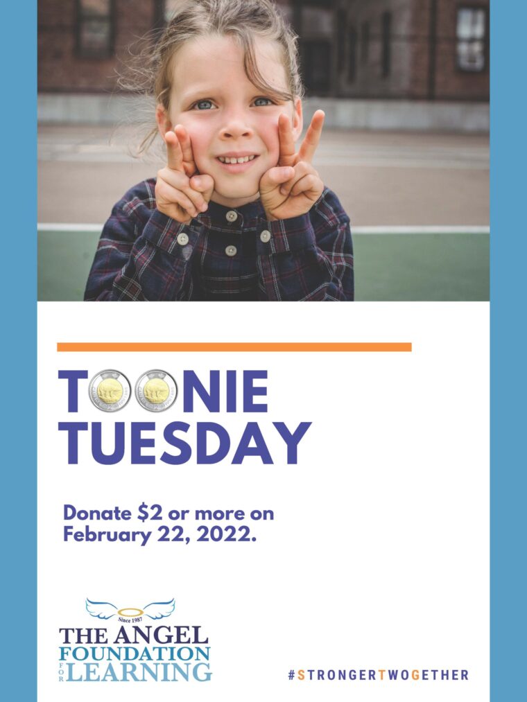 Toonie Tuesday – Angel Foundation For Learning